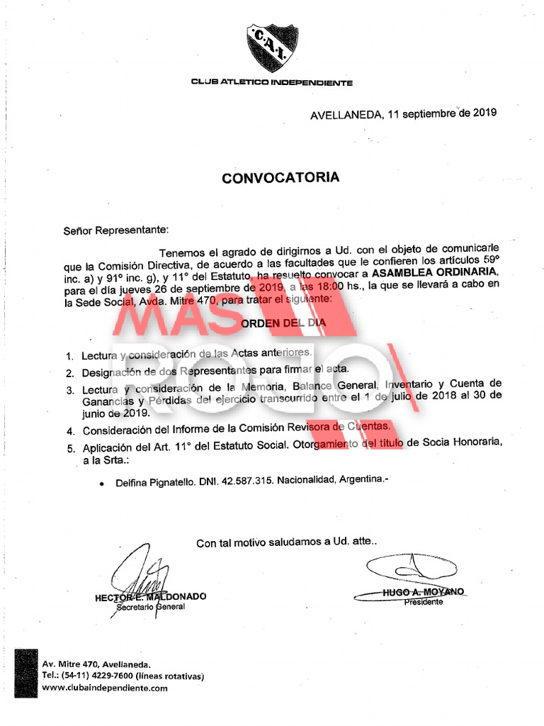 Balance Cai 2018-2019 | PDF