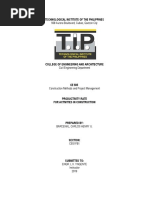 Labour Productivity Chart | PDF | Carpentry | Building Technology