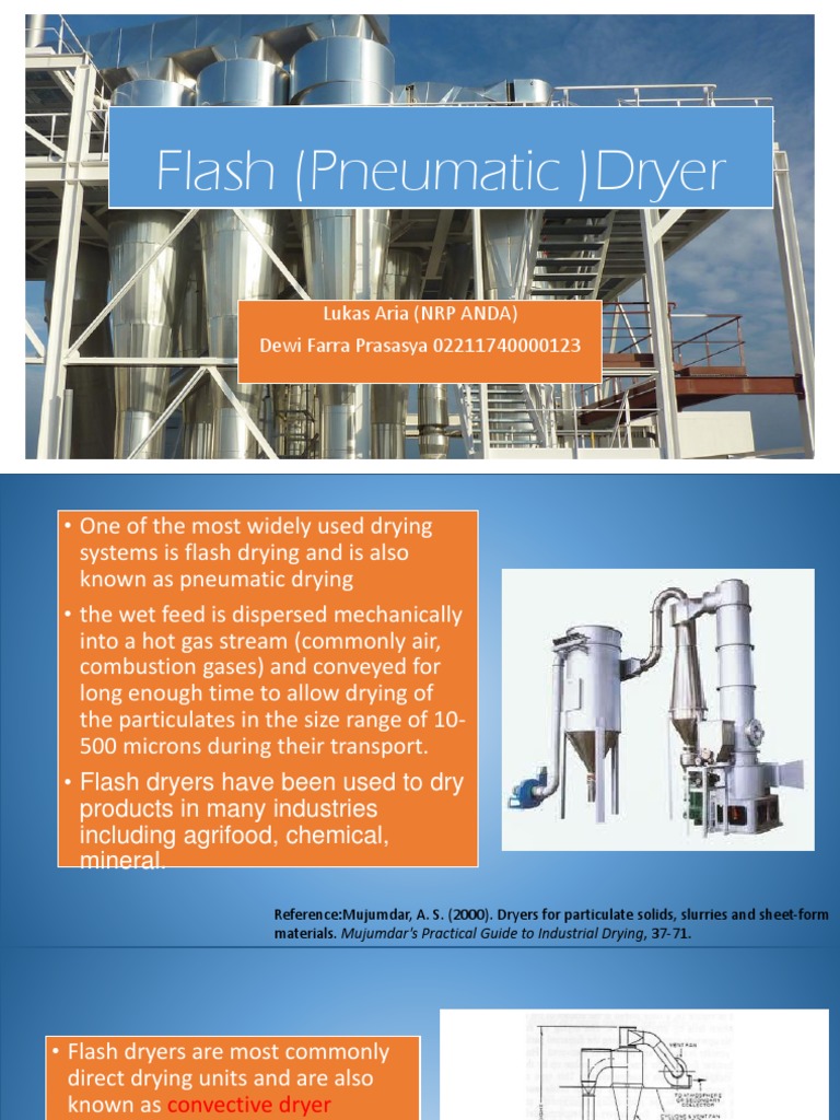 Flash Dryer: Pneumatic Drying System | PDF | Clothes Dryer | Particulates