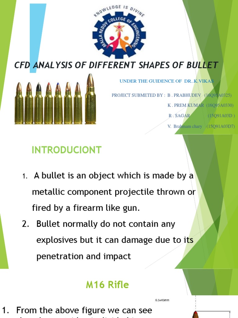 m16 Bullet | PDF | Bullet | Pistol And Rifle Cartridges