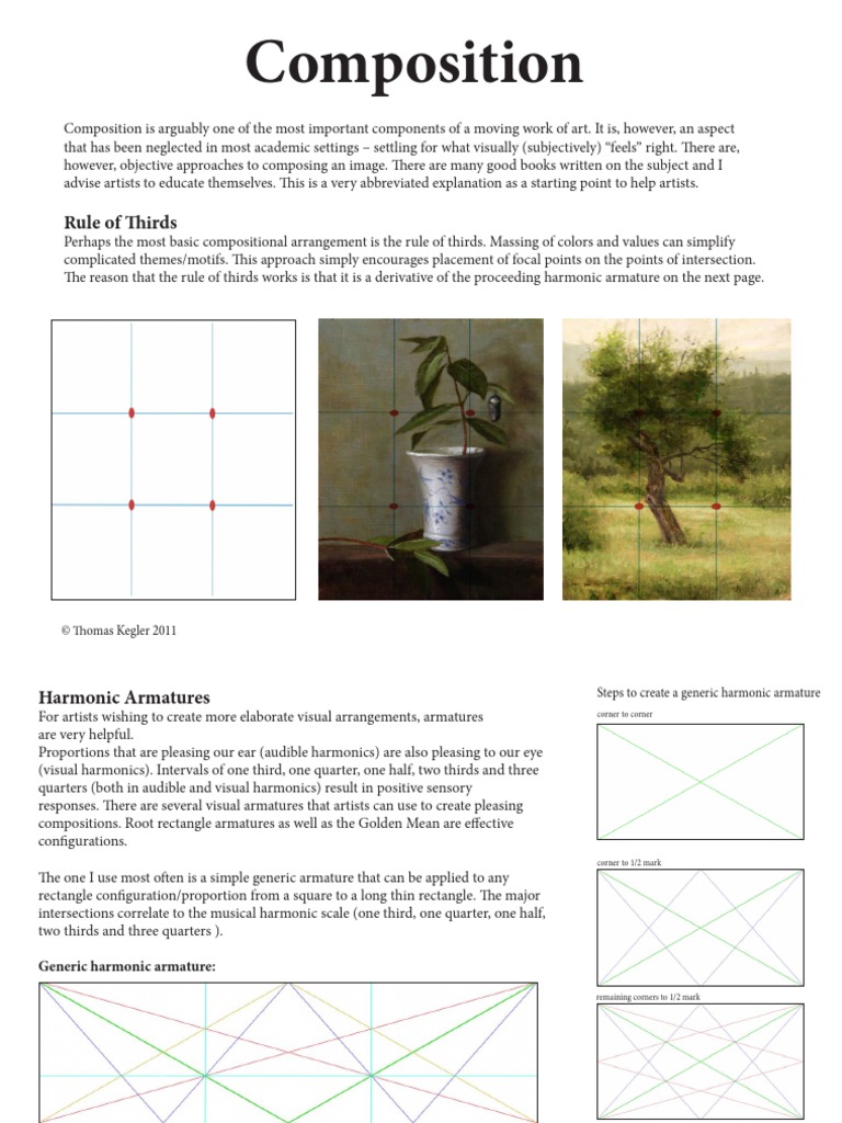 Compostion PDF | PDF | Composition (Visual Arts) | Vision