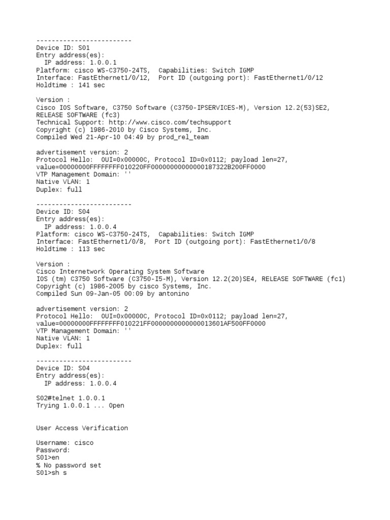 Cisco | PDF | Internet Architecture | Networks