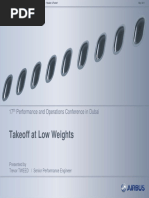 A320 Takeoff Performance Overview | PDF | Takeoff | Altitude