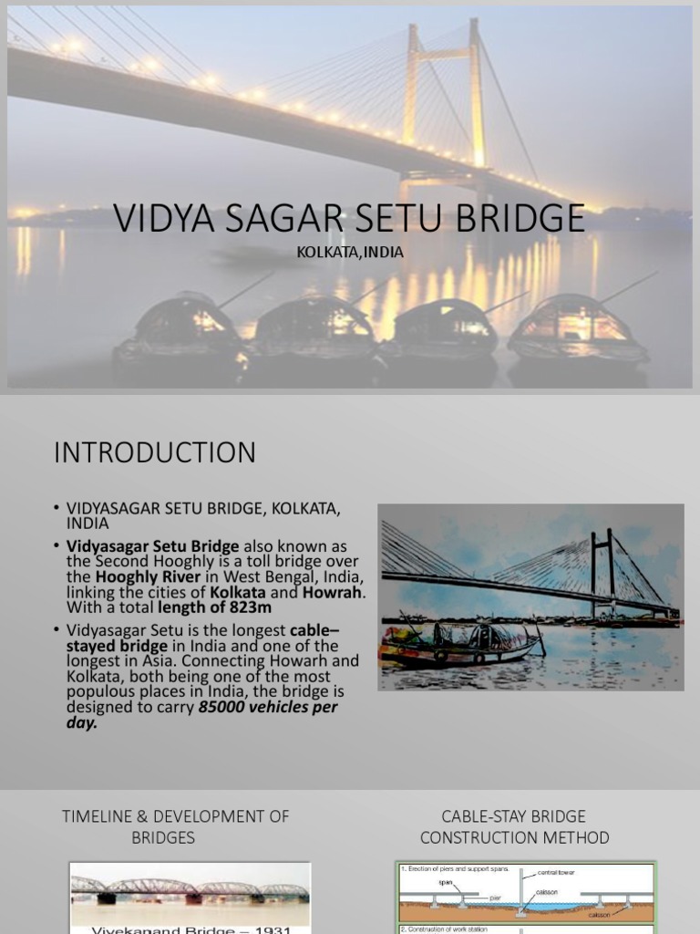 Vidya Sagar Setu Bridge | PDF