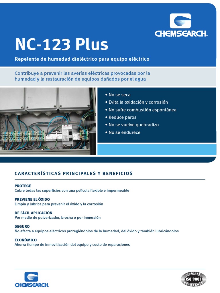 NC-123 Plus | PDF | Agua | Química