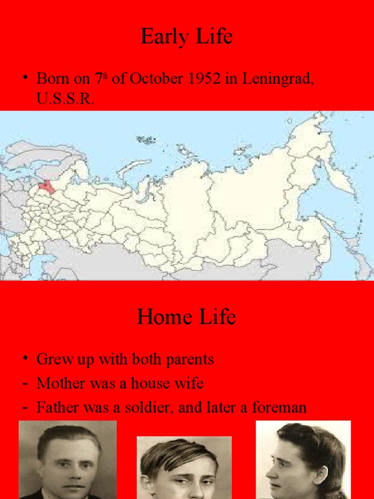 Vladimir Putin: Early Life and Education | PDF | Politics | History