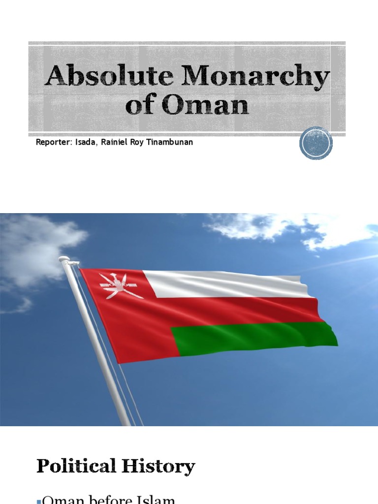 Absolute Monarchy of Oman | PDF | Oman | Supreme Courts