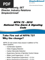NFPA 72 National Fire Alarm and Signaling Code | PDF | Fire Safety
