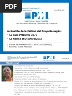 Pmbok 6 y Pmbok 7 | PDF