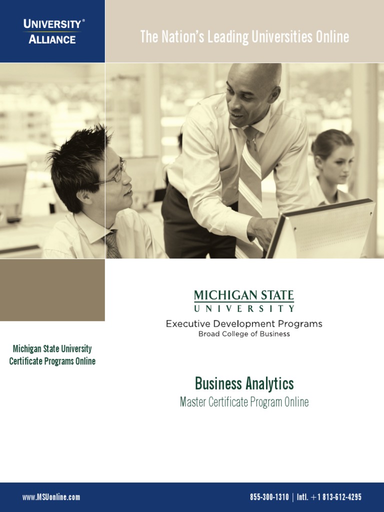 Msu Businessanalytics t2 | PDF | Analytics | Michigan State University
