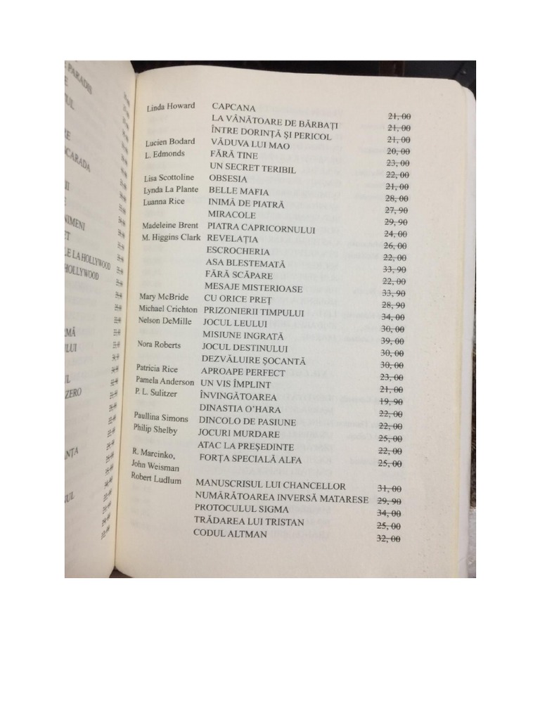 Denumiri de Carti PDF | PDF
