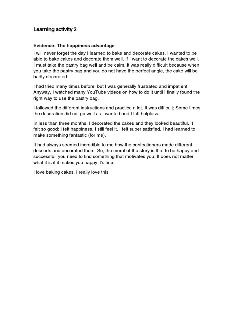 The Happiness Advantage EVIDENCE | PDF | Self-Improvement