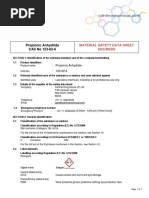 UN1266 Perfume Safety Data Sheet | PDF | Dangerous Goods | Firefighting