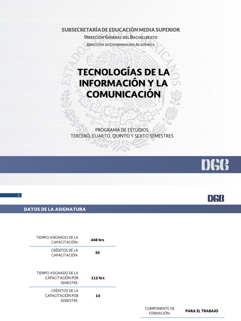 Tecnologias de La Información y La Comunicación (Informática) | PDF ...