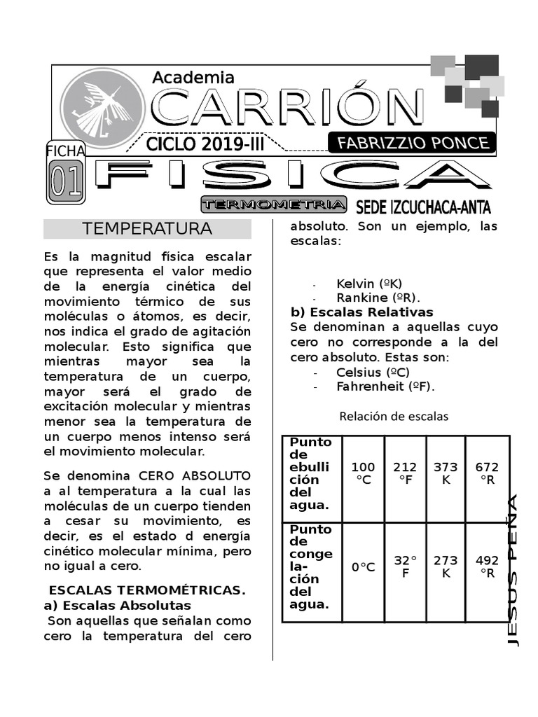 Fsca | PDF | Celsius | Fahrenheit