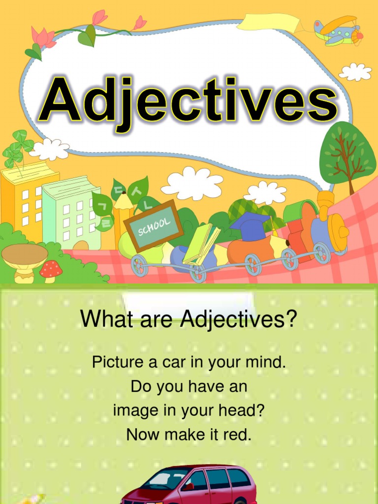 Adjectives & Types | PDF | Adjective | Noun