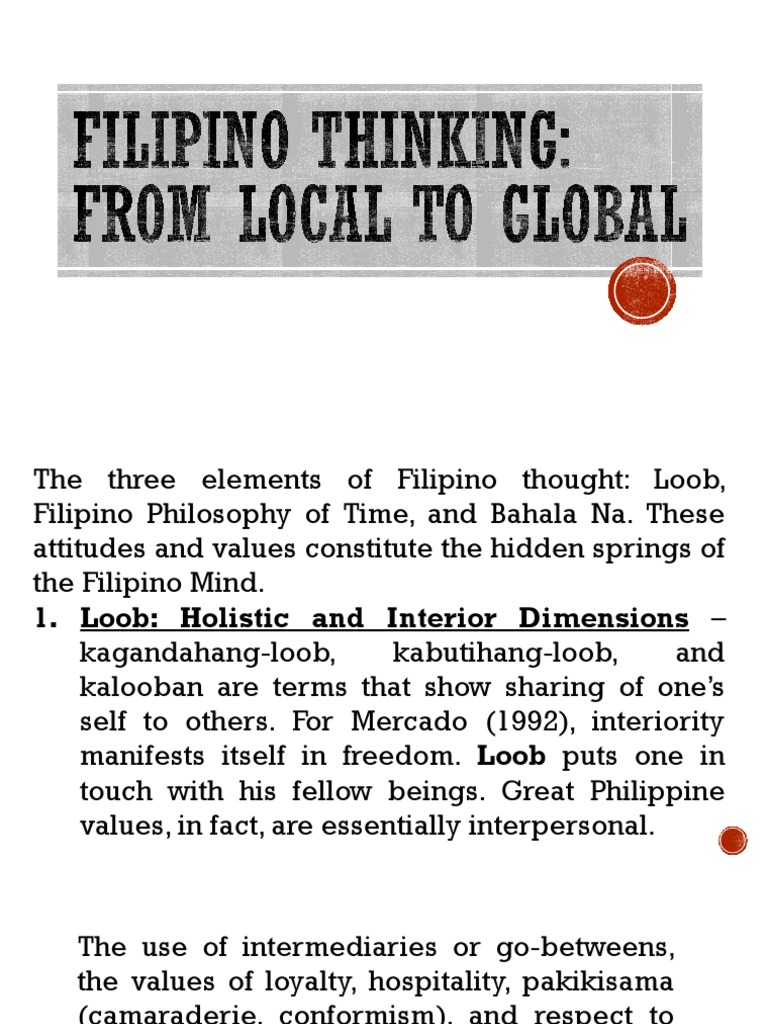 Filipino Thinking | PDF