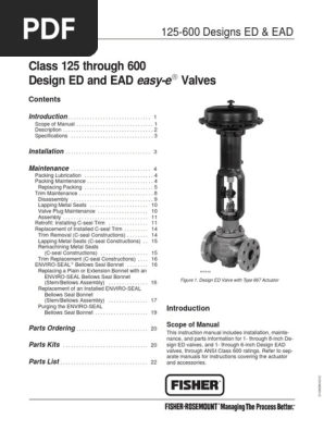 Control Valve Parts Pdf