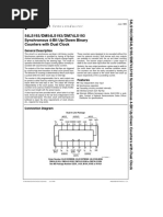 7485 Datasheet | PDF | Electrical Engineering | Electricity