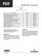 Product Bulletin Packing Selection Guidelines For Fisher Rotary Valves ...