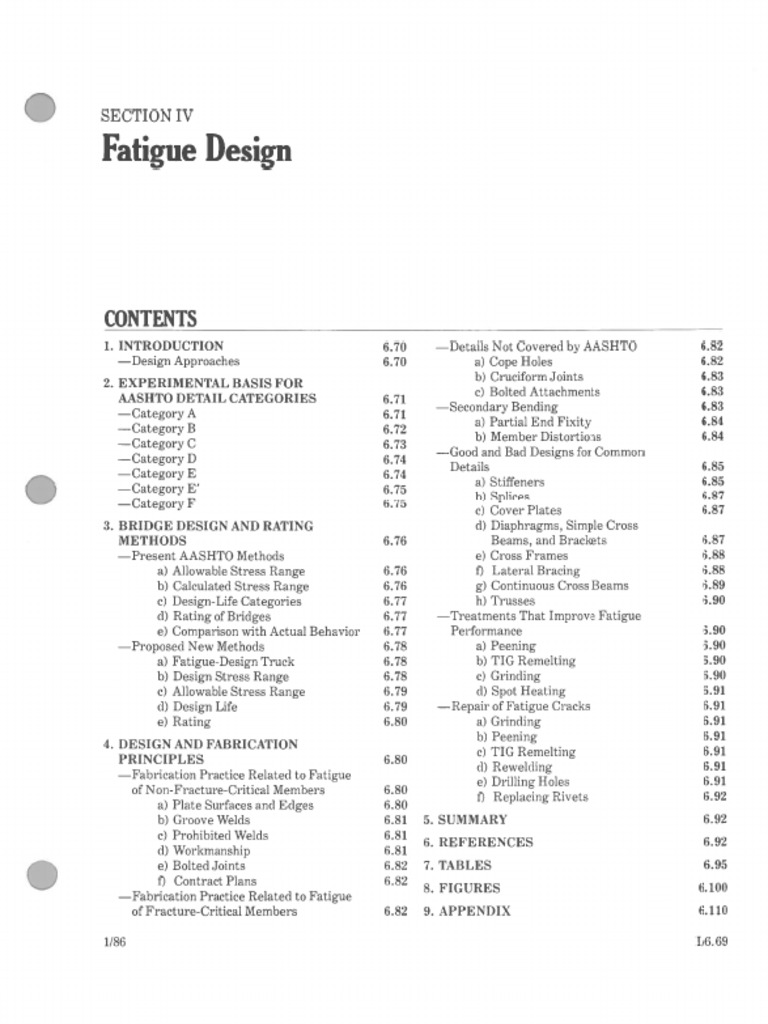 Fatigue Design | PDF