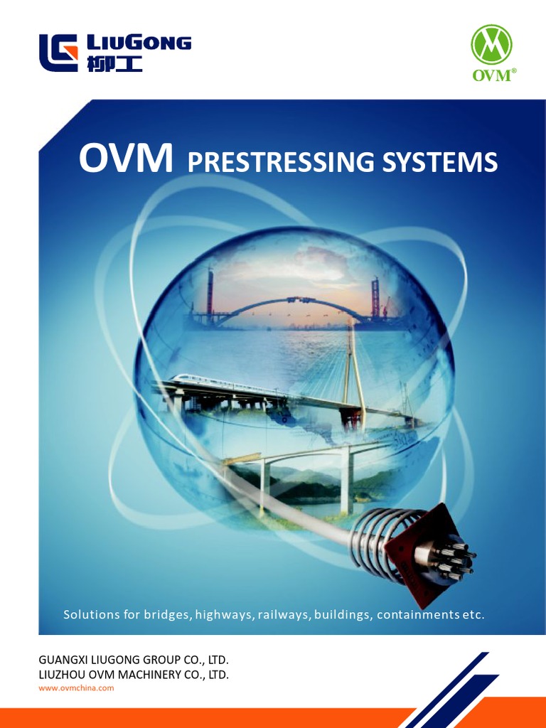 OVM Prestressing System PDF | PDF | Prestressed Concrete | Engineering