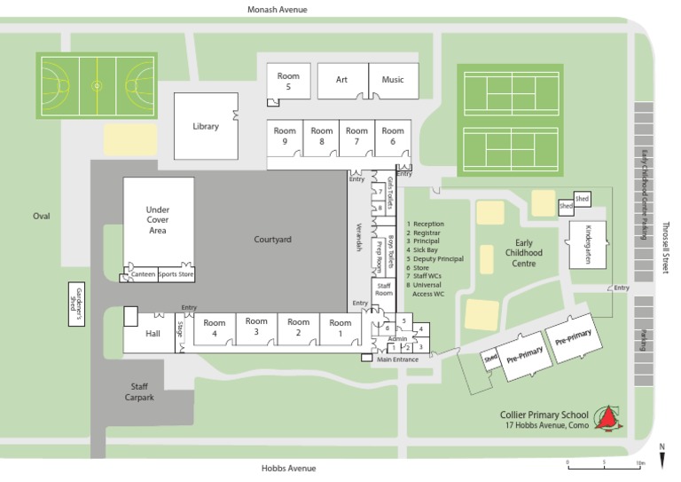 Collier Primary School Map Guide | PDF | Culture Of Queensland ...