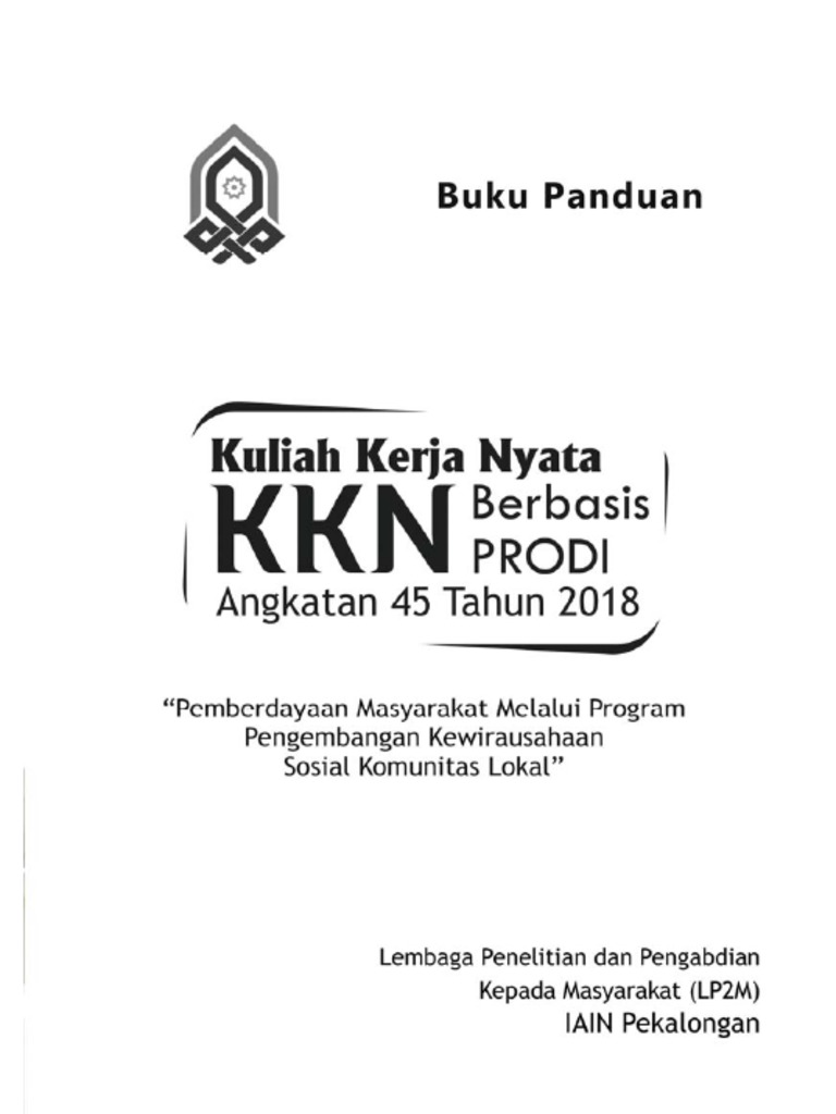 Buku Panduan KKN 45 | PDF