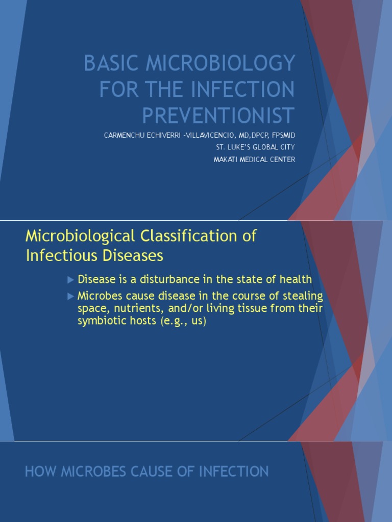 Microbiology Basics for Infection Control | PDF | Infection | Virus