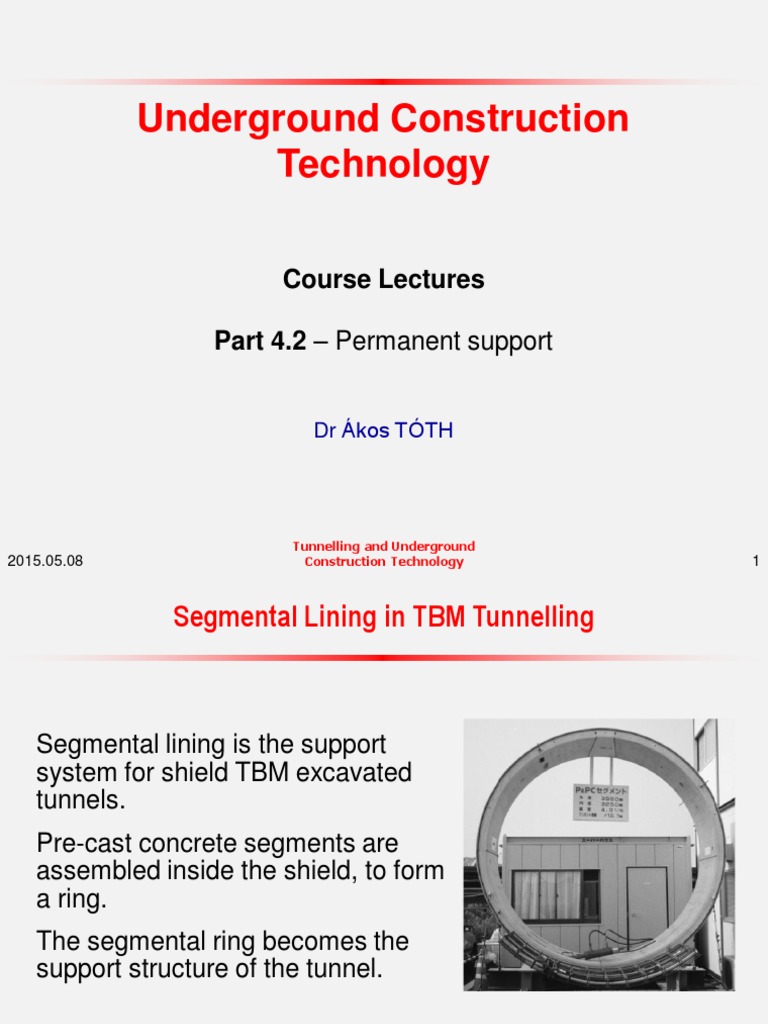 Underground Construction Technology | PDF | Finite Element Method | Tunnel