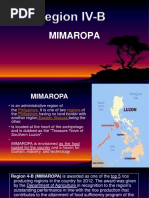 Overview of Region 4B Provinces | PDF | Social Science