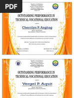 Award For Work Immersion | PDF | Domestic Policy | Education Policy