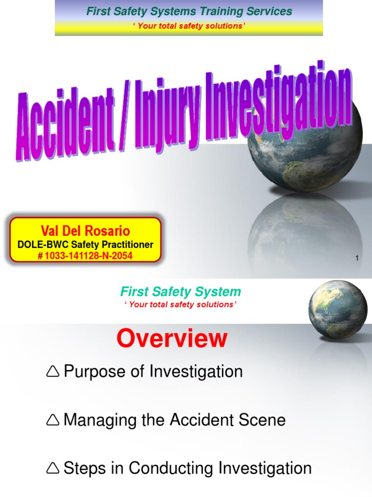 Accident Investigation Essentials: A Guide to Conducting Effective ...