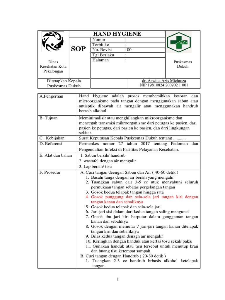 Sop Ppi | PDF | Ilmu Sosial | Sains & Matematika