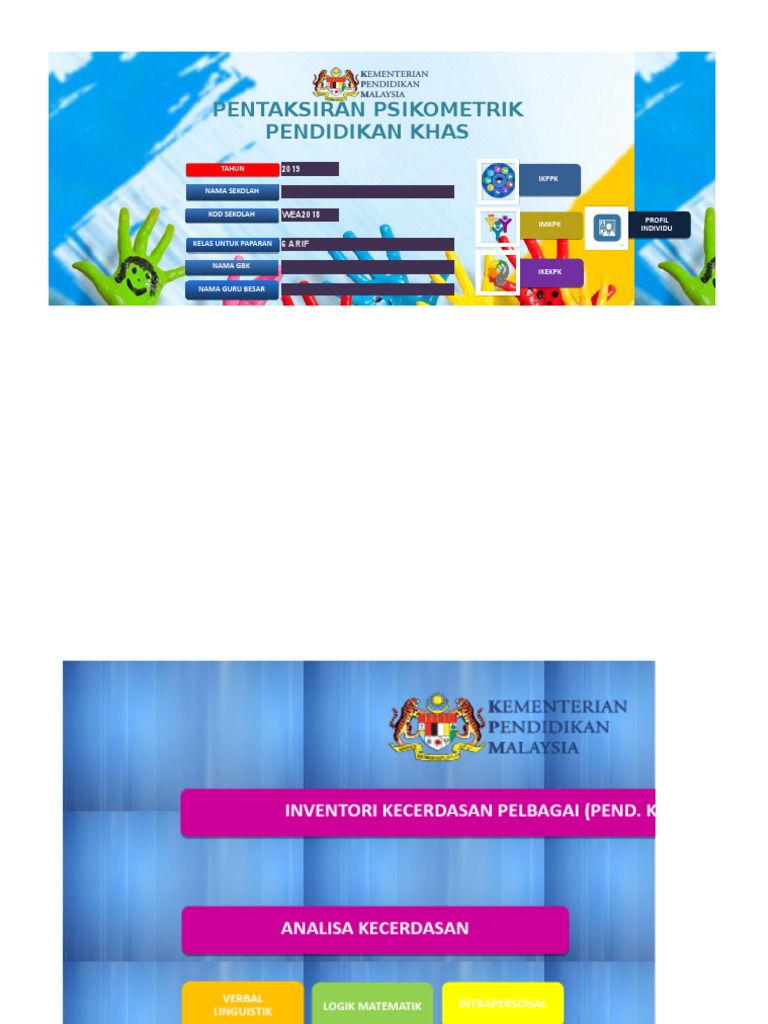 Tapak Pelaporan Ippk 2019 | PDF