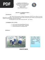 Narrative Report On Earthquake Drill | PDF | Earthquakes | Emergency ...