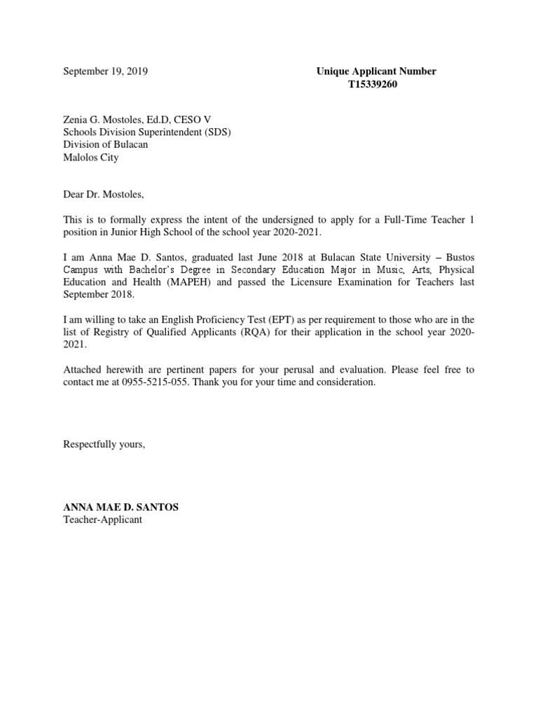 Letter Ept | PDF | Academic Degree | Educational Assessment And Evaluation