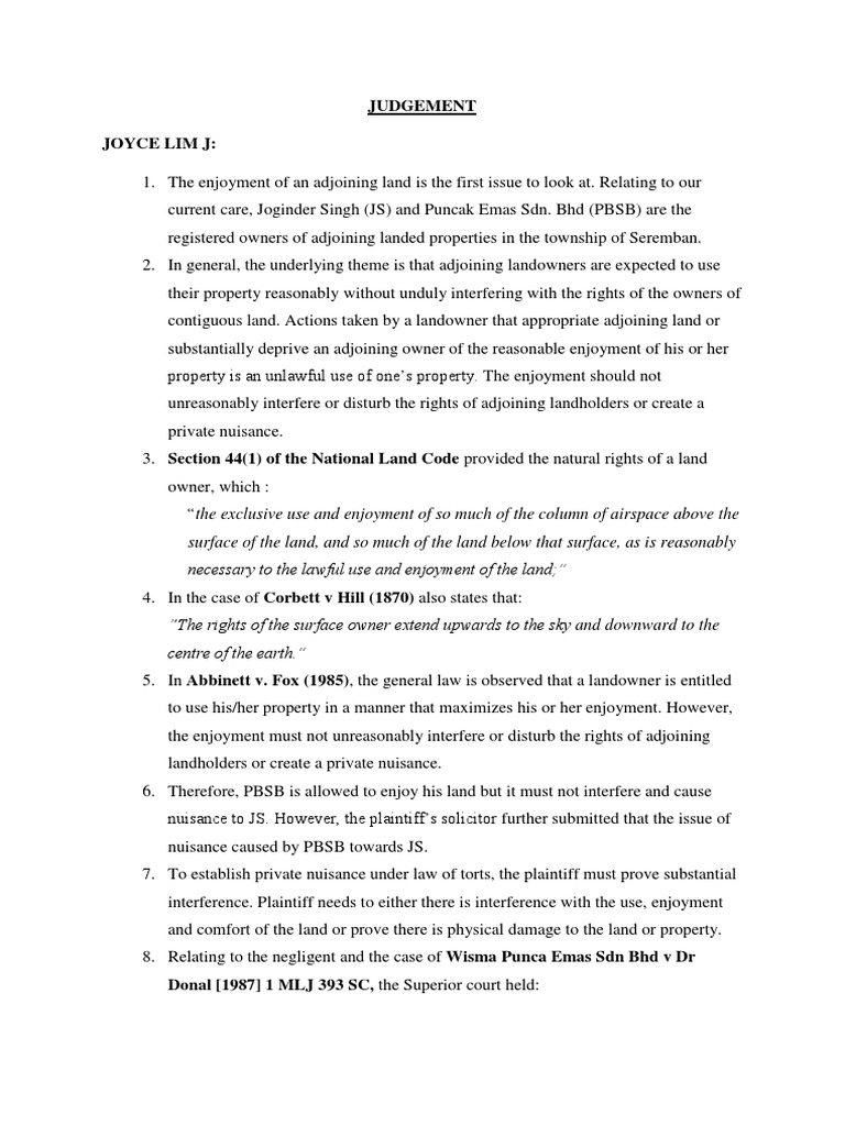 JUDGEMENT | PDF | Burden Of Proof (Law) | Summons