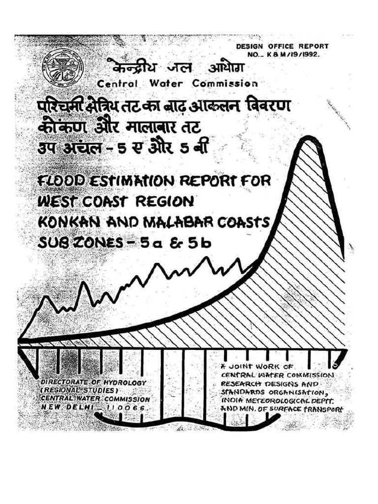 Flood Estimation Report West-Coast-Region-Subzone-5a-B | PDF