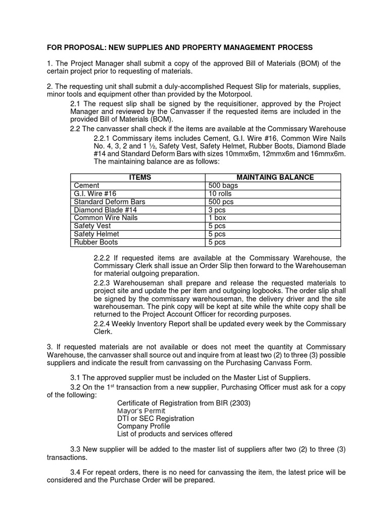 For Proposal - SPM Process Flow | PDF | Receipt | Business