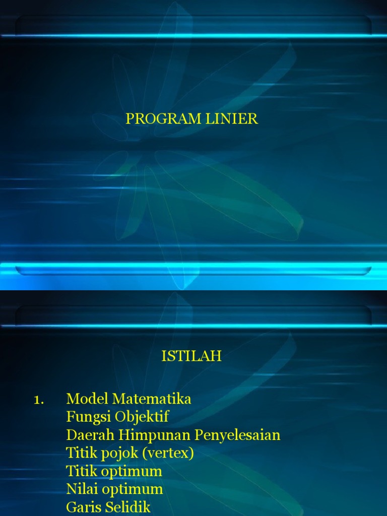 Model Matematika | PDF