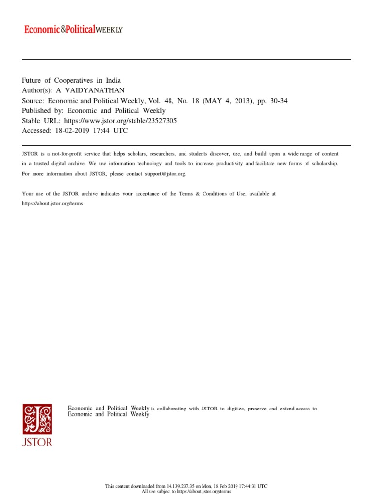 Economic and Political Weekly Economic and Political Weekly | PDF