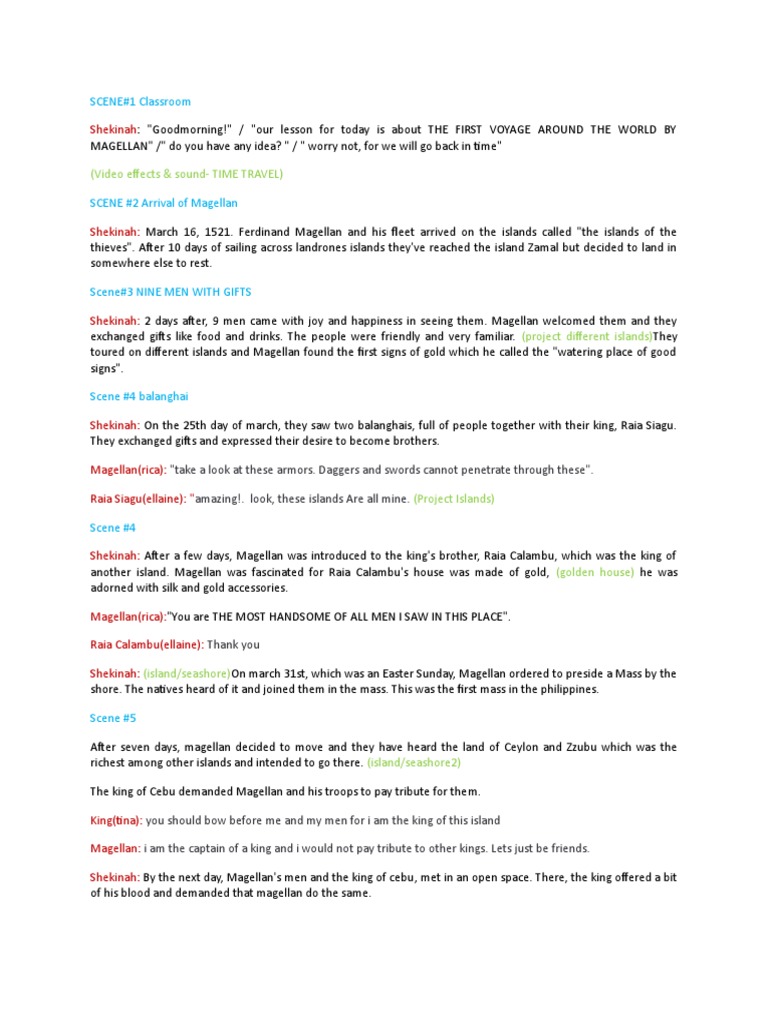 History Role Play Script | PDF | Cebu | Violence