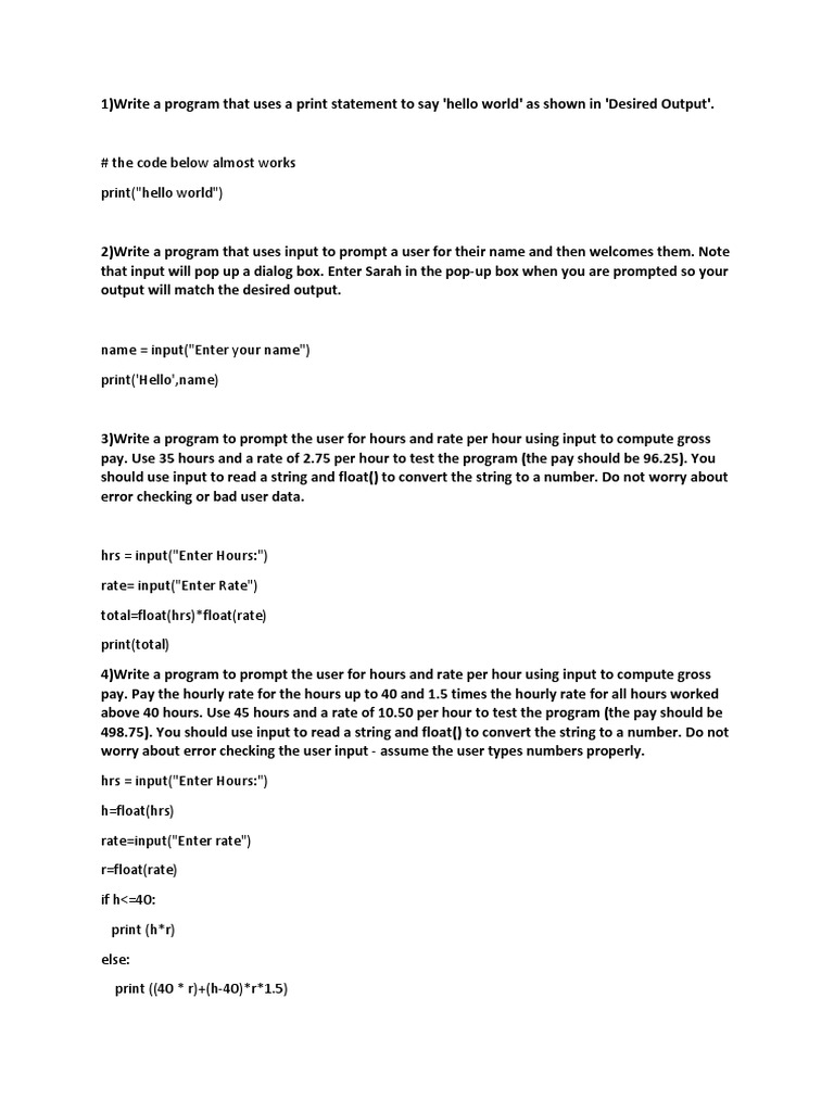 Python Pdf Integer Computer Science String Computer Science 