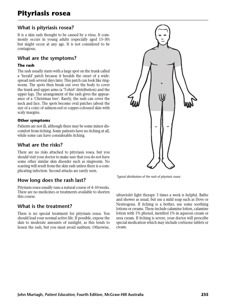 What Is Pityriasis Rosea? | PDF | Medical Specialties | Clinical Medicine