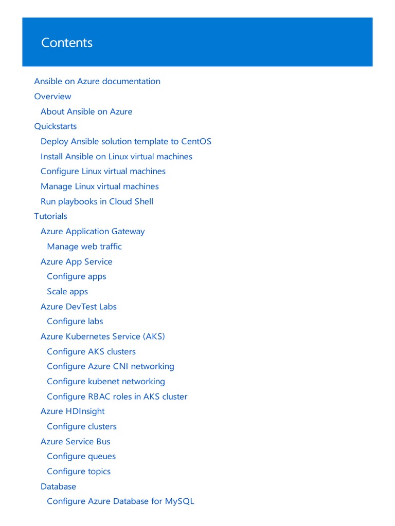 Ansible On Azure | Download Free PDF | Microsoft Azure | Command Line Interface