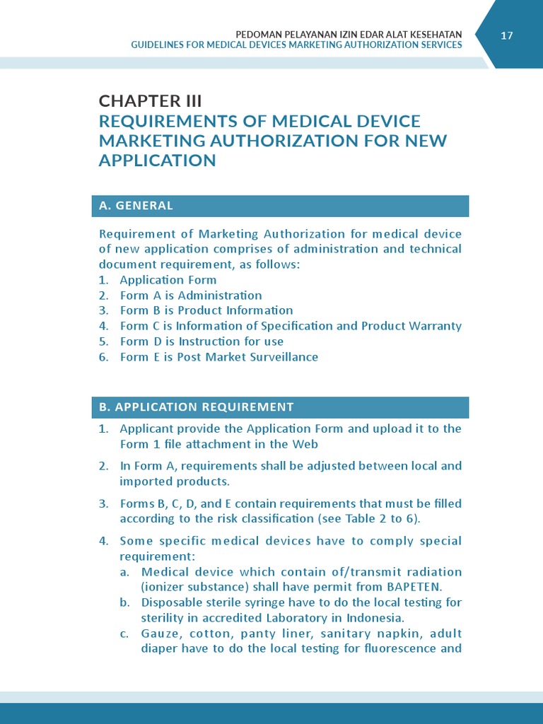 Checklist For Registration | PDF | Medical Device | Verification And ...