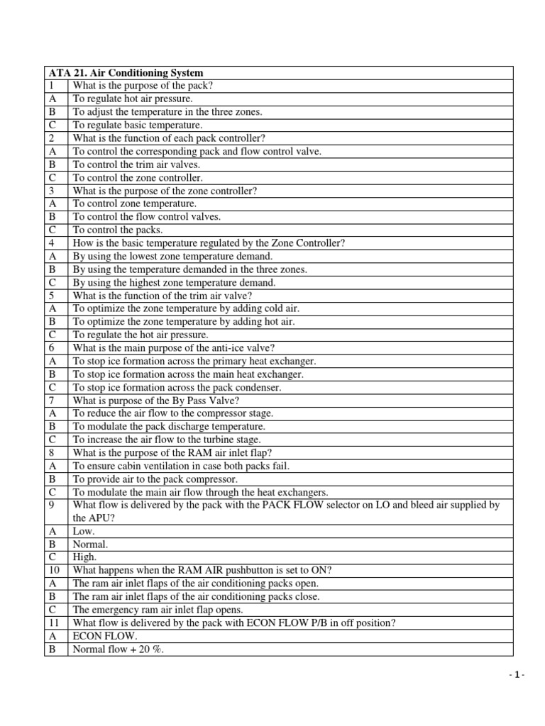 A320 Questions | PDF | Aircraft Flight Control System | Valve
