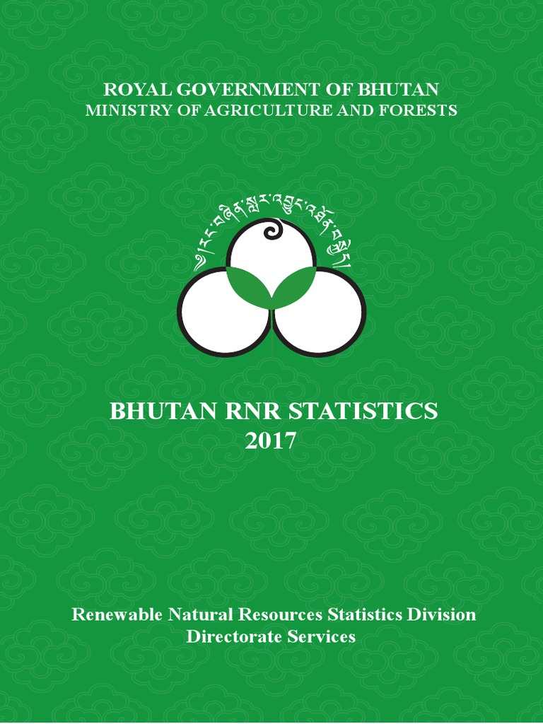 Bhutan RNR Statistics-2017 | PDF | Vegetables | Agriculture
