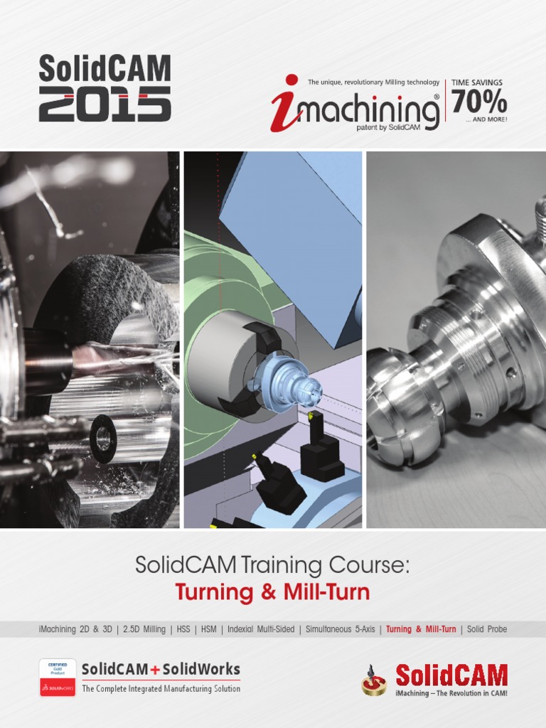 Solidcam Training Course:: Turning & Mill-Turn | PDF | Cartesian ...